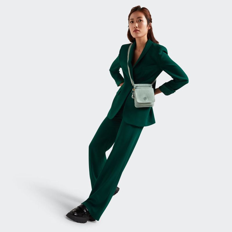 Bolsa Kipling New Eldorado Verde I7291V31 - Menina Shoes