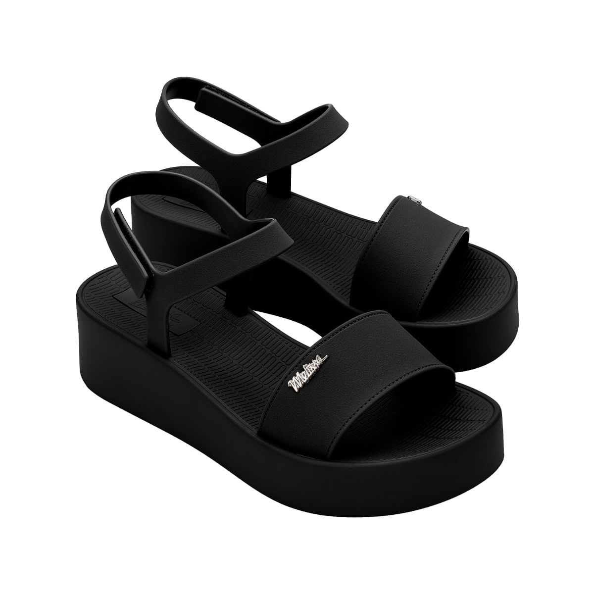 Melissa Sun Laguna Platform Preto 35755 - Menina Shoes Melissa Sun Laguna Platform Preto 35755 - Menina Shoes