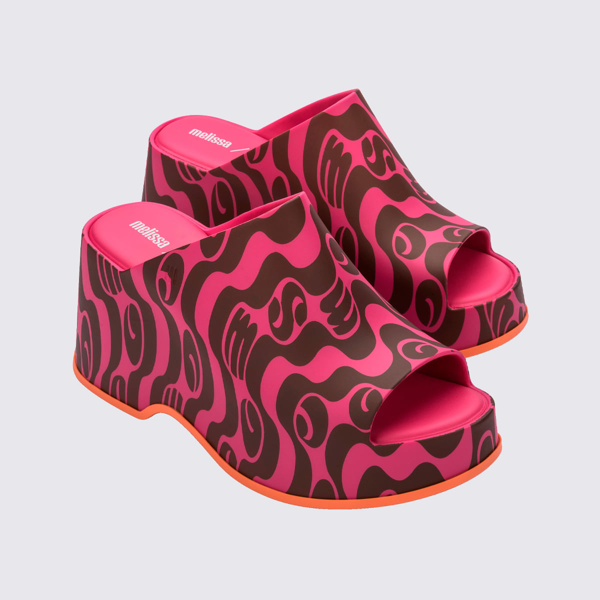 Melissa Patty Orla + Cosmo Rosa Preto 35714 - Menina Shoes