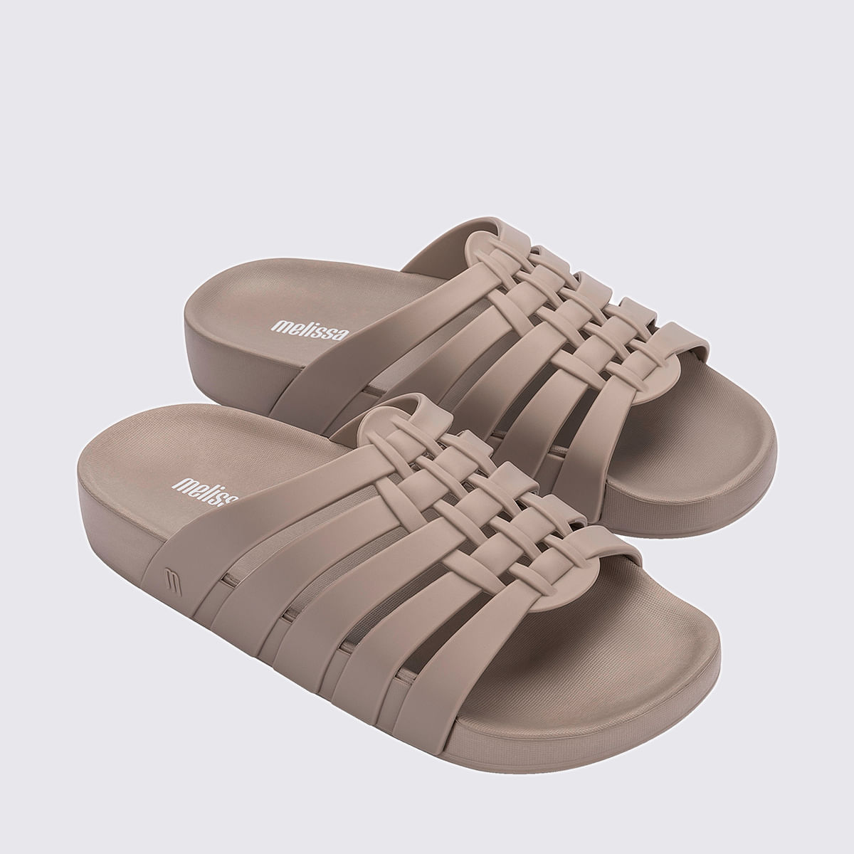 Melissa Possession Slide Bege Fosco 35869 - Menina Shoes