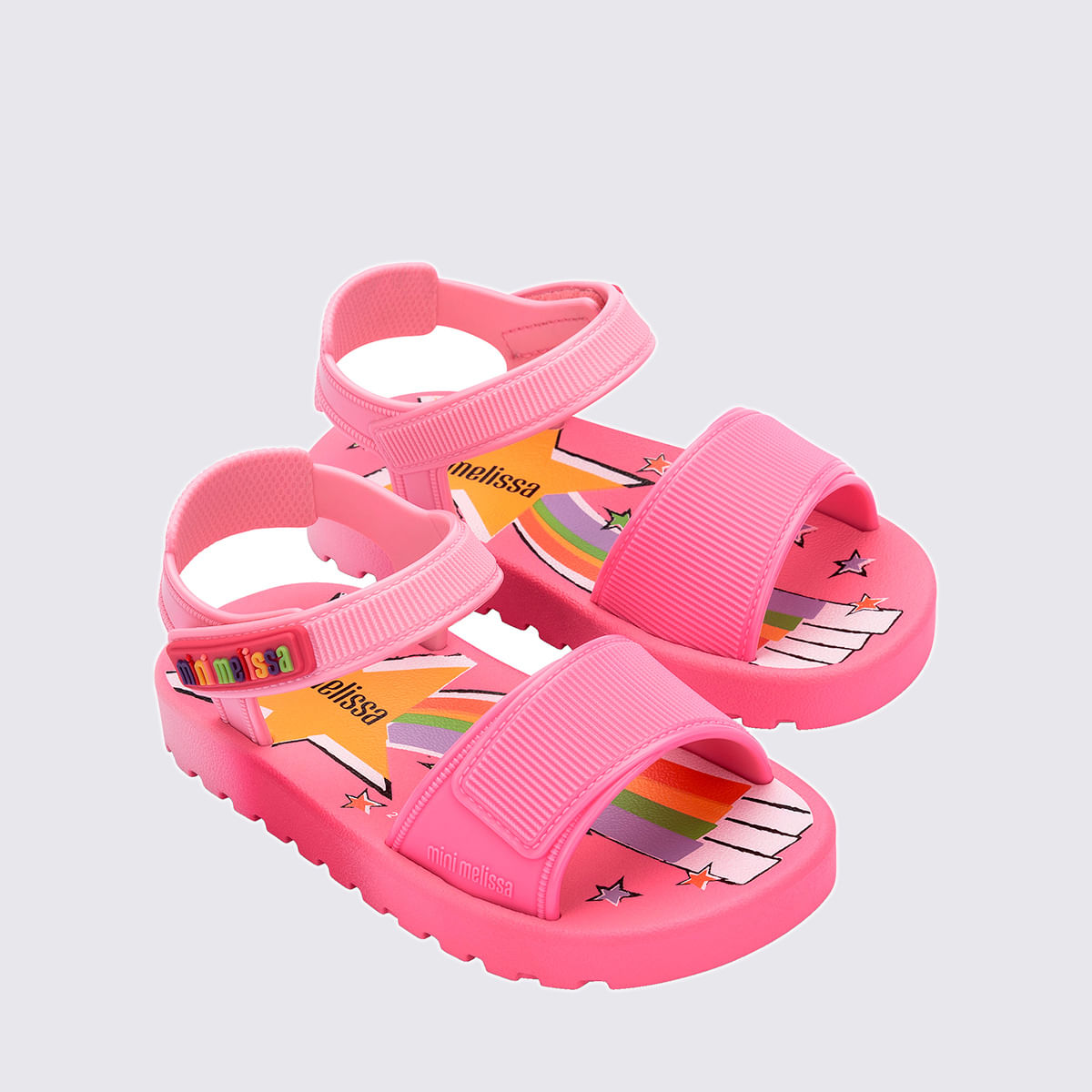 Mini Melissa Colors Baby Rosa 37105 - Menina Shoes